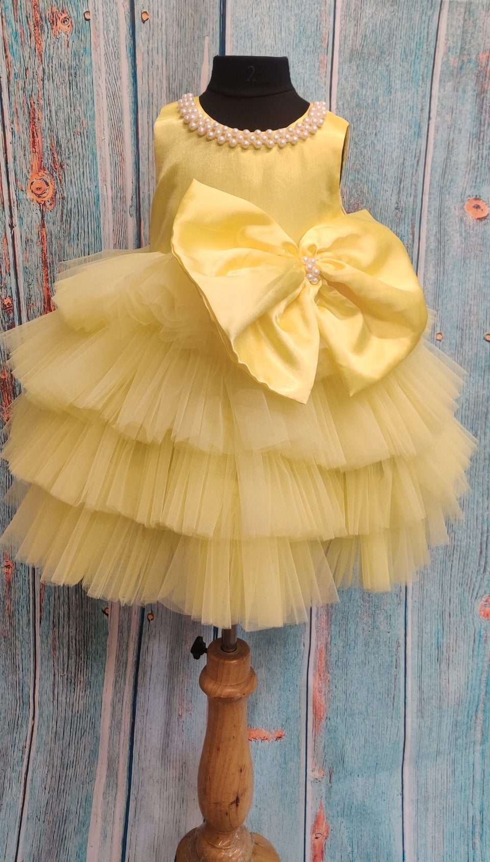 Yellow Mellow Pearl Dress – ForeverKidz