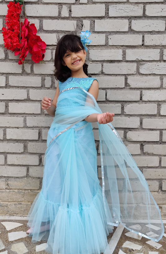Buy Kid’s Saree Online | Bacho Ki Saree Online Shop - Foreverkidz ...